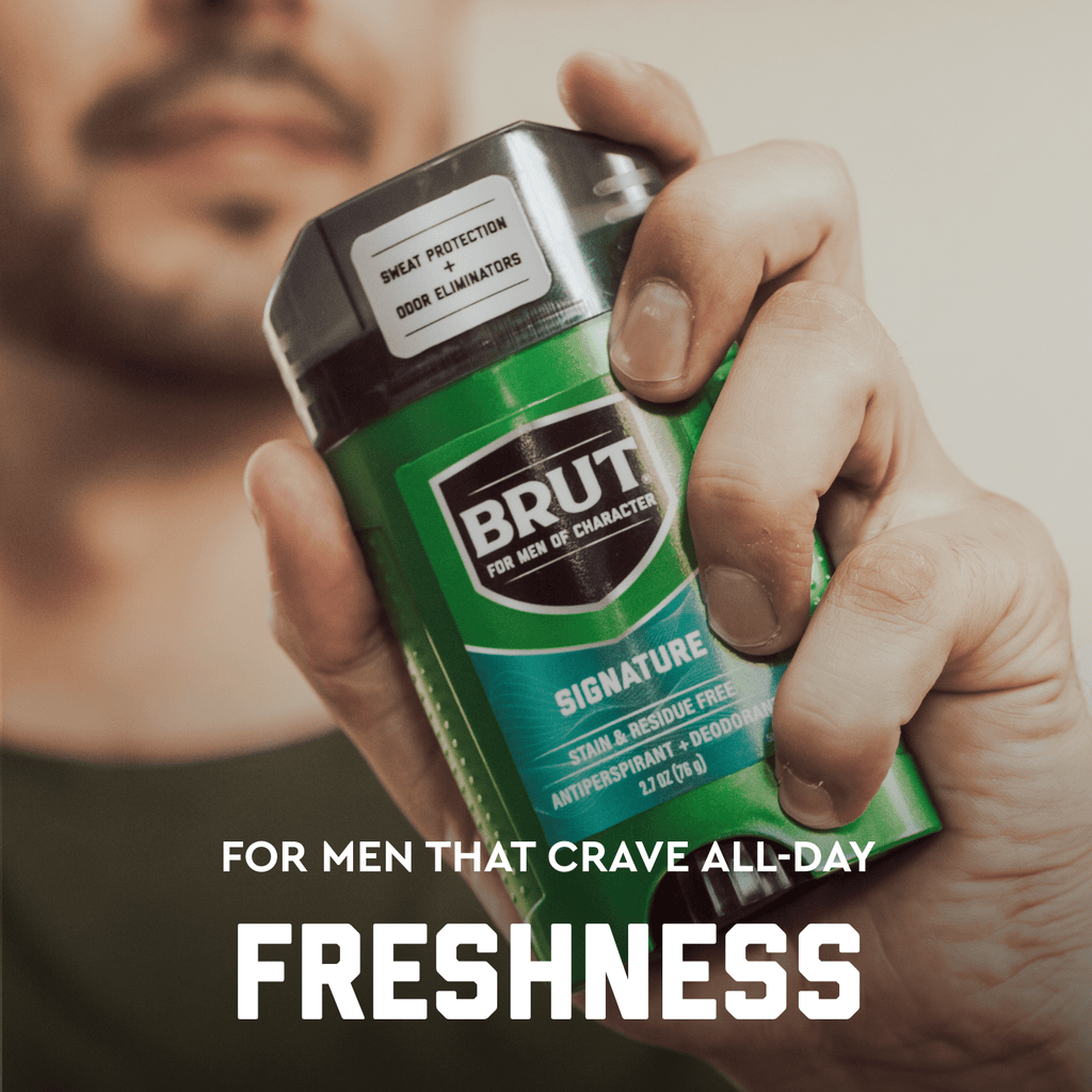 Antiperspirant + Deodorant– Brut